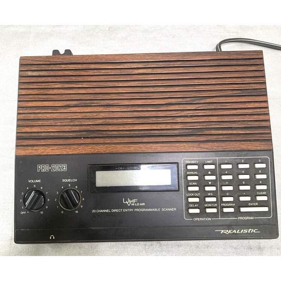 Portable Audio & Video | Vtg Realistic Programmable Scanner Receiver ...